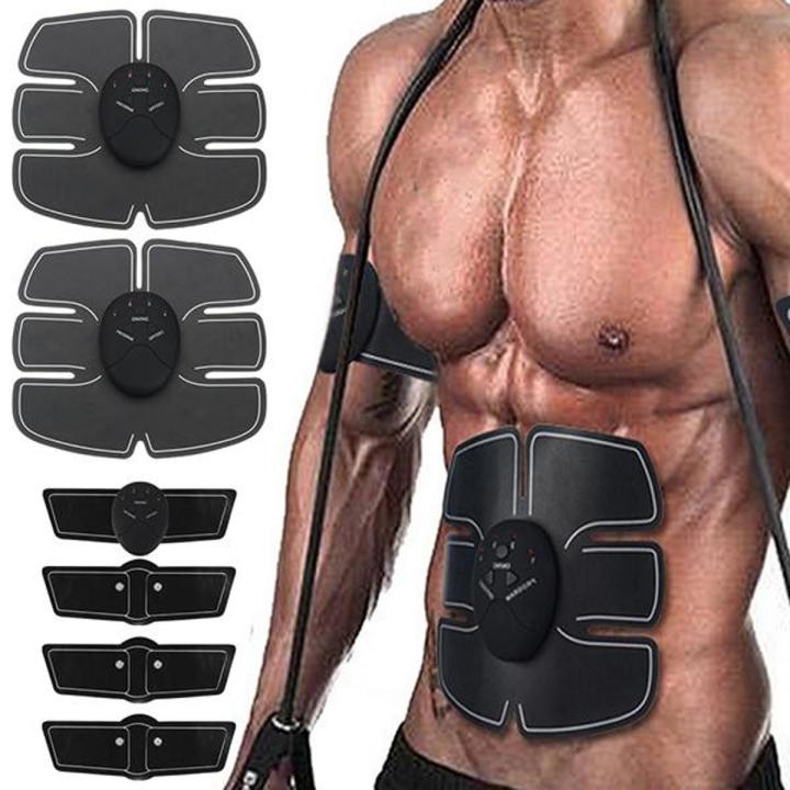 Useful Abdomen/Arm Muscle Stimulator EMS Training Electrical Body Shape ...