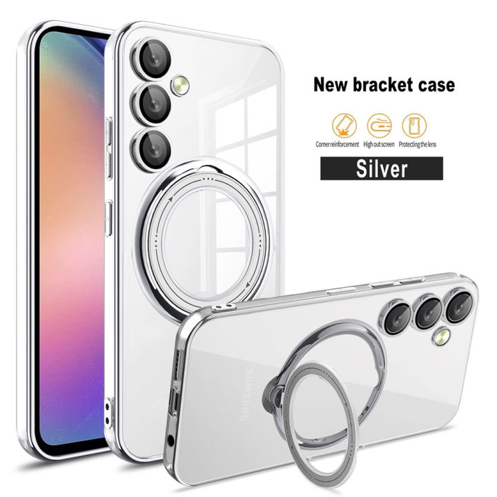 Luxury Transparent Clear Case for Samsung A55 A54 A53 A52 A35 A34 A32 A25 A24 A23 A15 A14 A13 ...