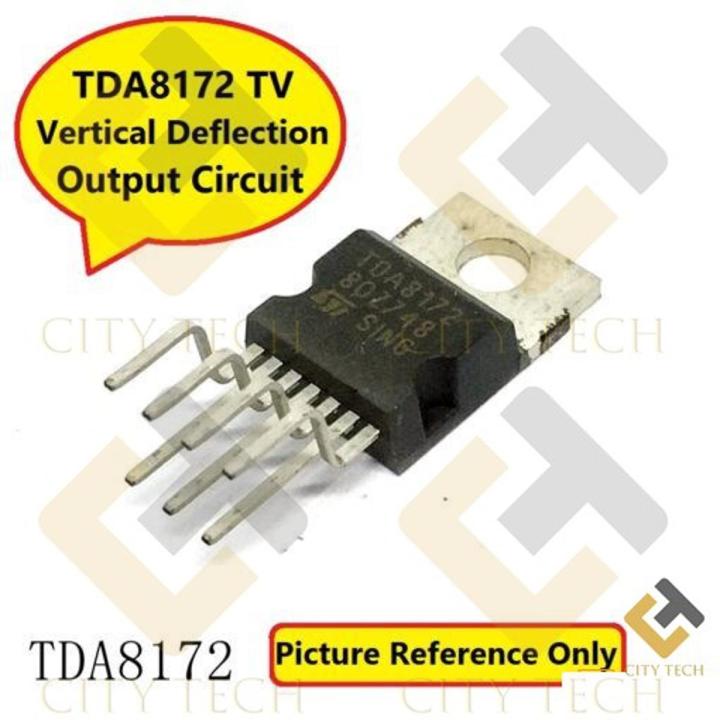 TDA8172 TV Vertical Deflection Output Circuit TDA 8172-2pcs | Daraz.com.bd