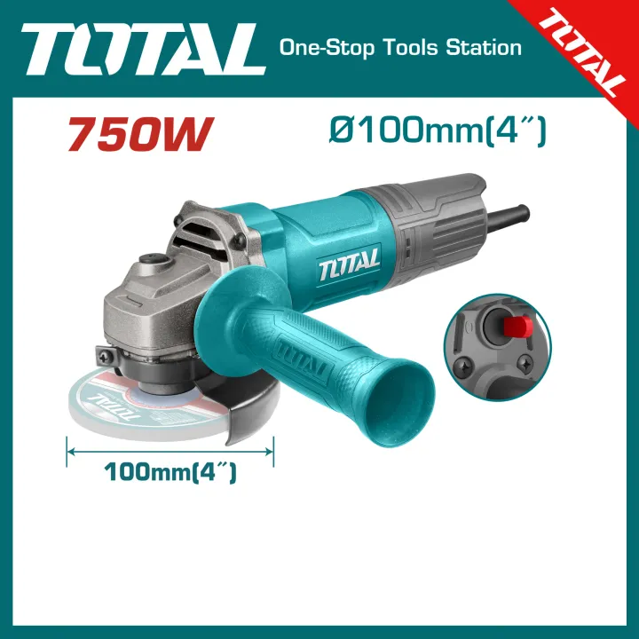 TOTAL Angle Grinder 750W TG10710056 | Daraz.com.bd