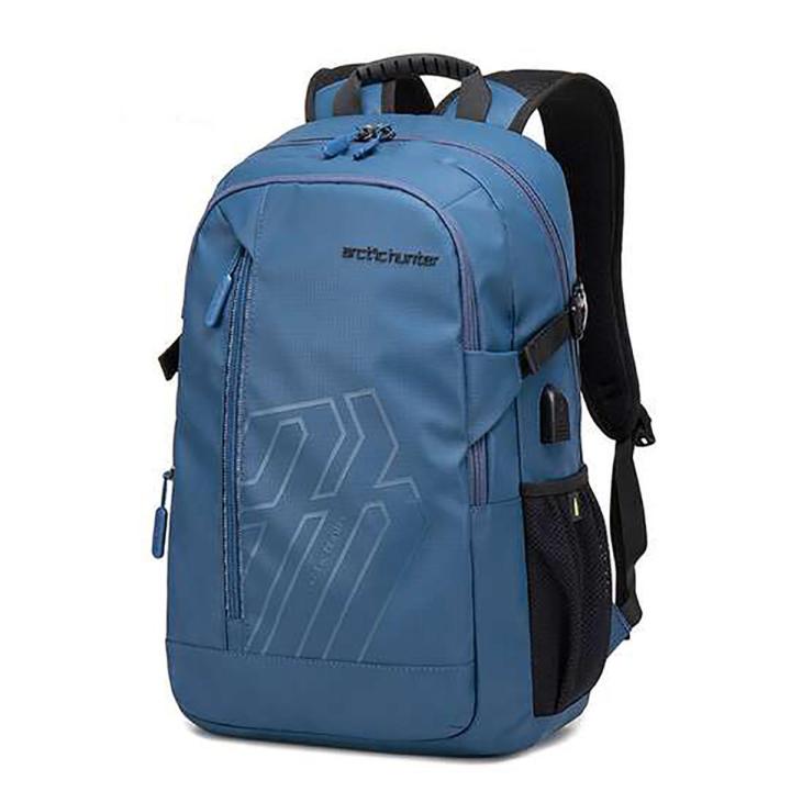 ARCTIC HUNTER 17 Inch Laptop Backpack, USB Charging Port (Blue) | Daraz ...