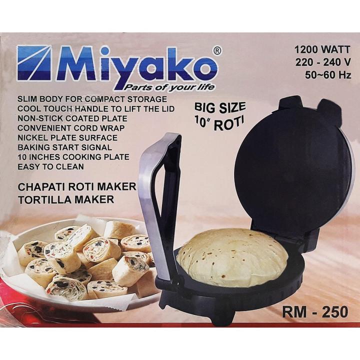 Miyako Electric roti maker Big Size 10 " | Daraz.com.bd