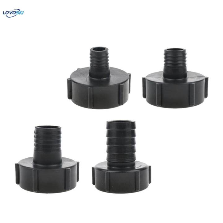 IBC Tote Tank Adapter Coarse Thread Water Tank Connector Fitting Black ...