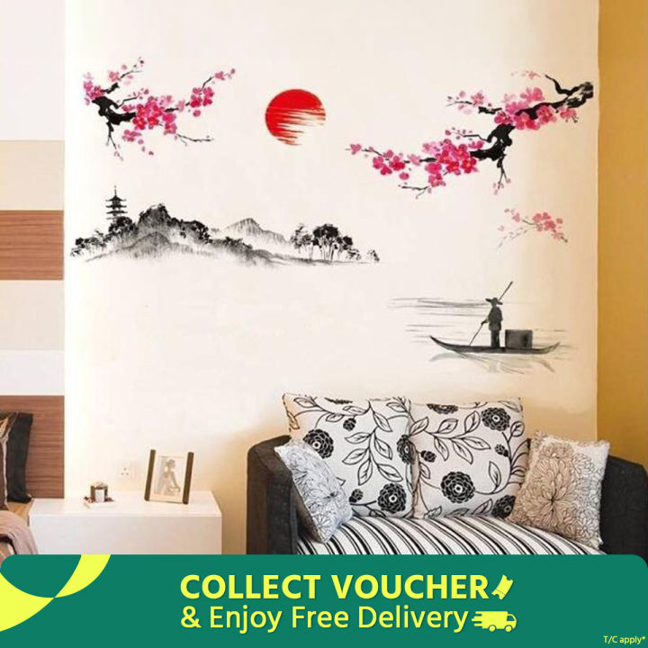 Decorative Scenic Wall Sticker | Daraz.com.bd