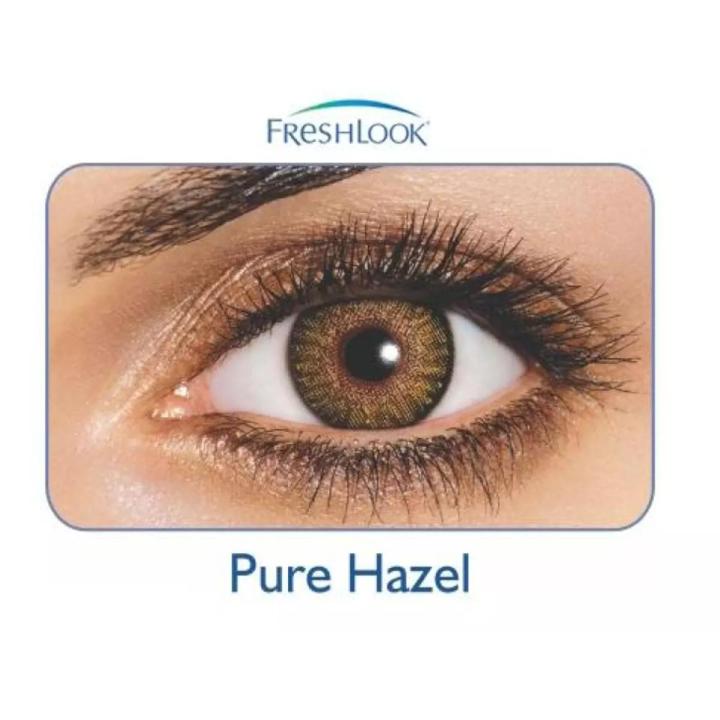Freshlook Pure Hazel contact lens | Daraz.com.bd