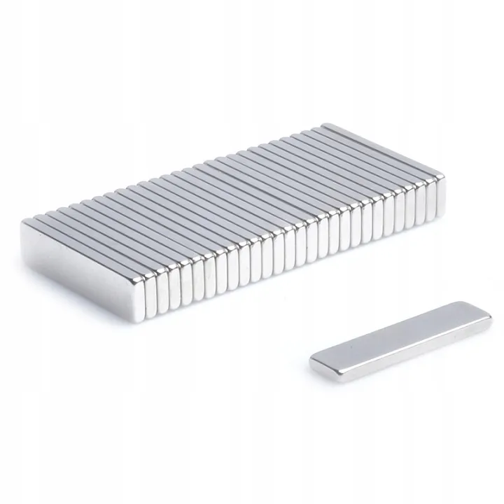 (10-50pcs) Neodymium Magnets N35 - 20x5x1mm Strong Rectangular Rare ...