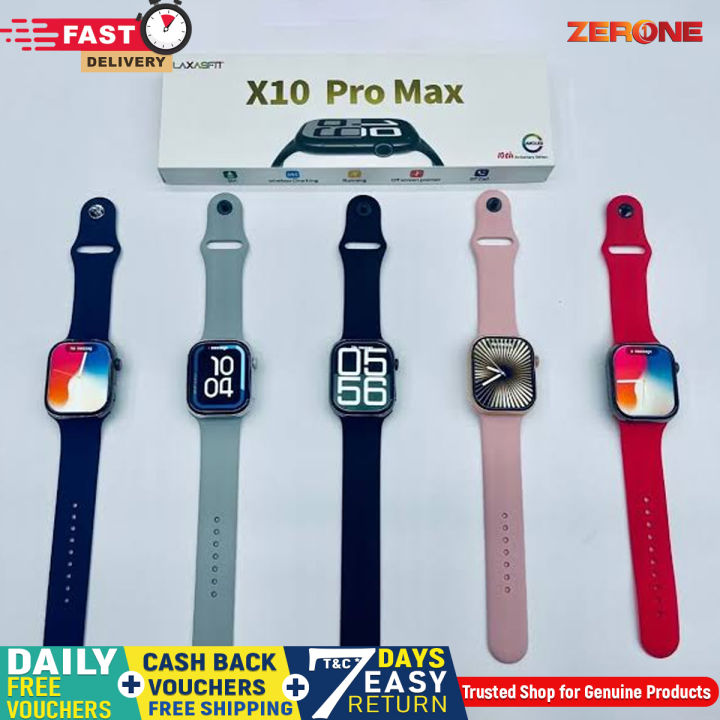 X10 Pro Max Smartwatch – 1.91” / 2.3” AMOLED Display | Bluetooth ...