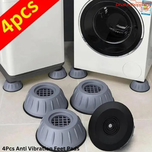 4Pcs Anti Vibration Feet Pads Washing Machine Rubber Mat Anti-Vibration ...