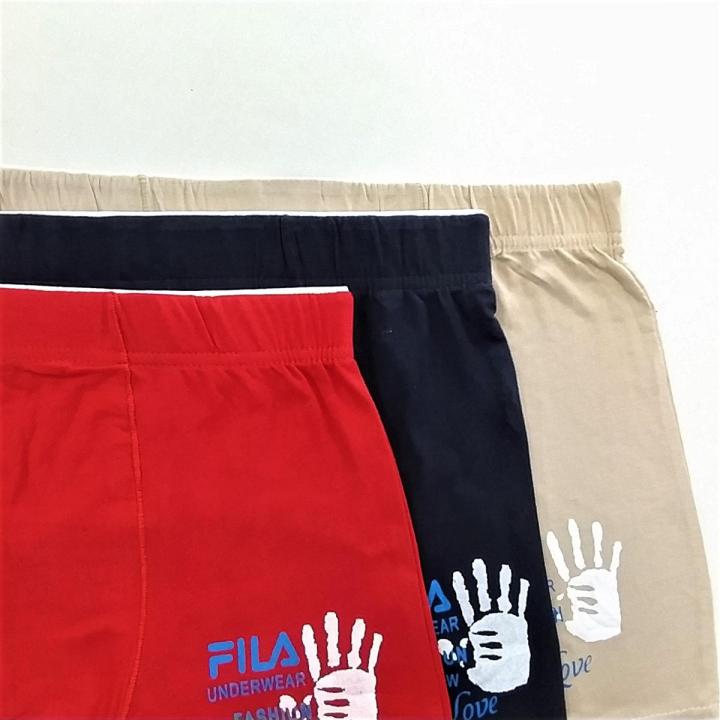 03 Pcs Super Comfortable Cotton Boxer Underwear. Boxer Jangia. | Daraz ...