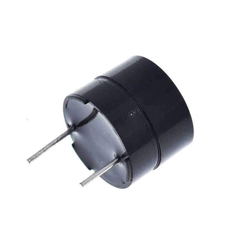 3Pcs- BALCK 12mm Diameter Universal Mini Buzzer Piezoelectric 3V 5V 12V ...