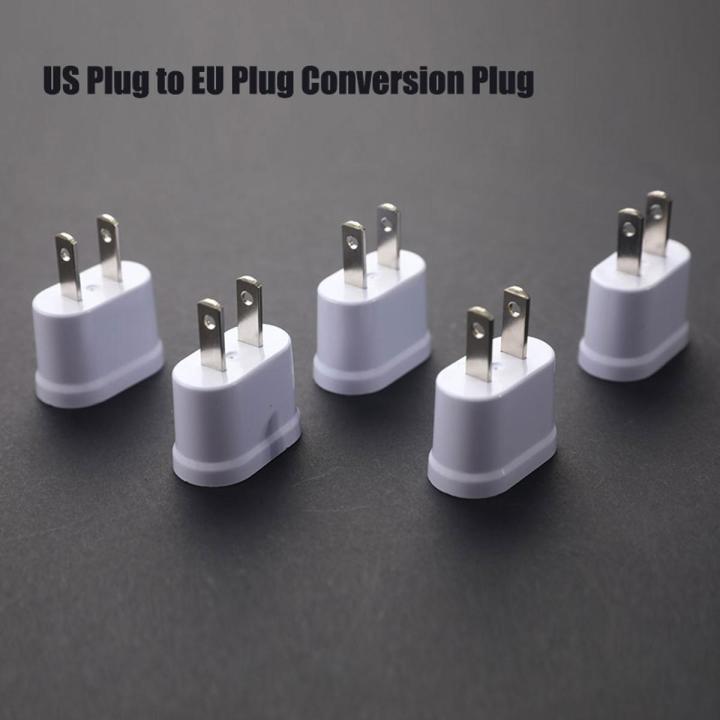 US Plug to EU Plug Round And Flat Dual-Purpose Conversion Plug Converter Socket | Daraz.com.bd
