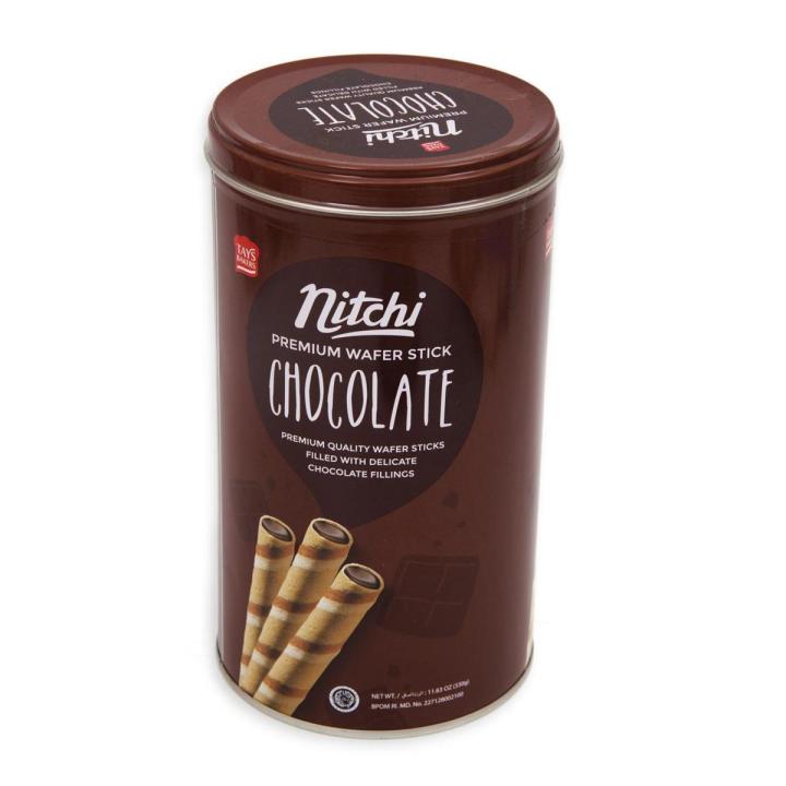 Nitchi Premium Wafer Stick - Chocolate - 330g | Daraz.com.bd