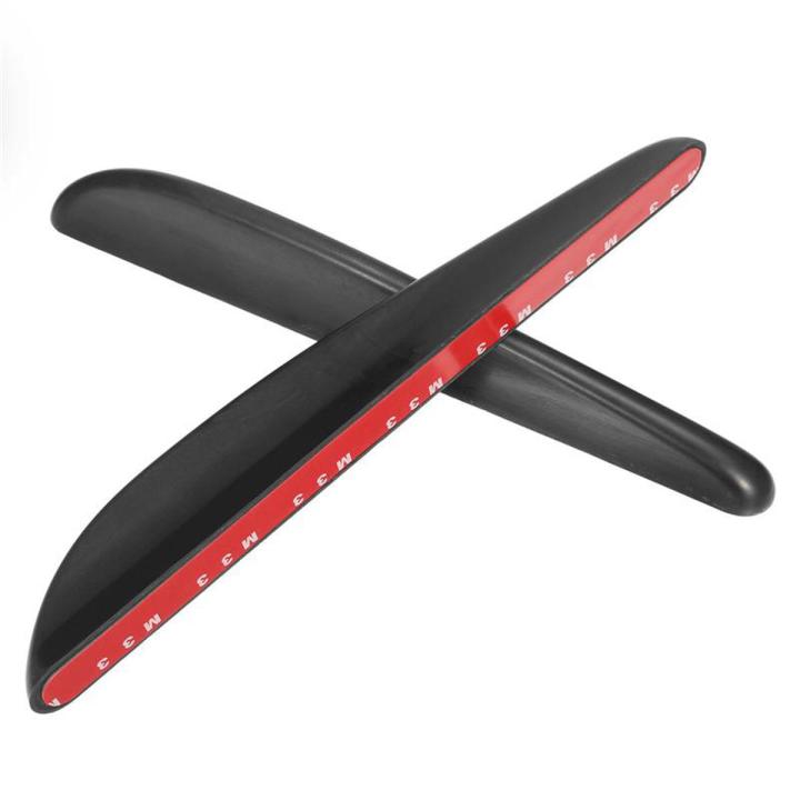 Auto parts 2x Car Bumper Protector Corner Guard Scratch Sticker Carbon ...