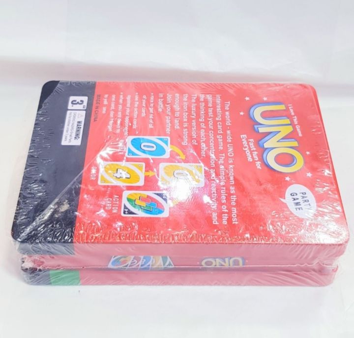 Steel Box Uno Card | Daraz.com.bd