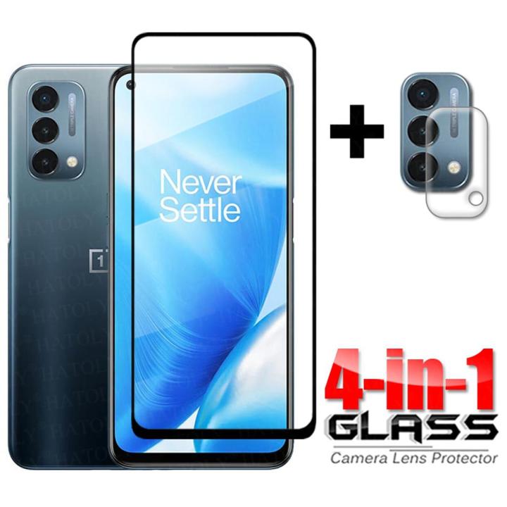 【2023】 For Glass OnePlus Nord N200 5G Full Cover Tempered Glass One ...