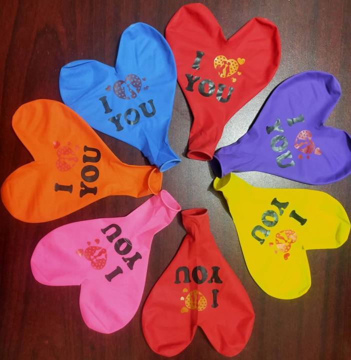 Balloon big size I LOVE YOU ( 36 Inch )-10 PCS | Daraz.com.bd