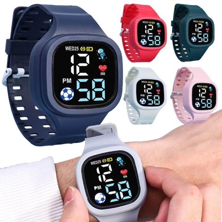 Fashion Sports Wristwatches for Boys Girls LED Digital Electronic ...
