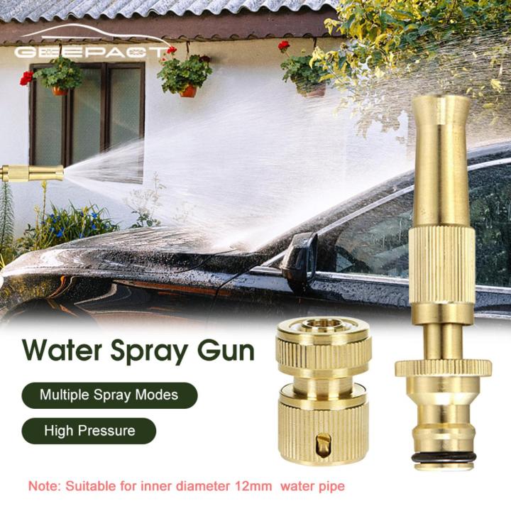 High Pressure Water Gun Household Pure Copper Direct Spray Gun Flower ...