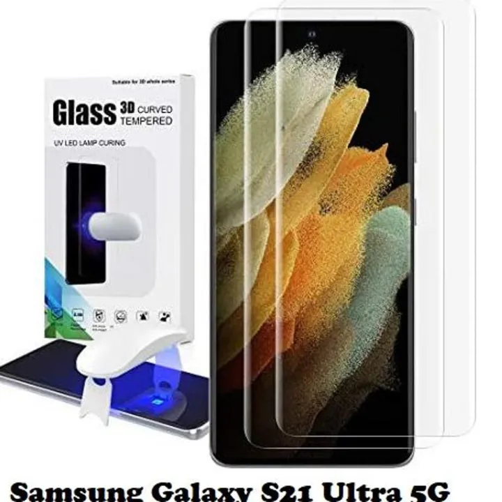 Samsung Galaxy S21 Ultra 5G Full HD Curved Edge Liquid UV Tempered ...