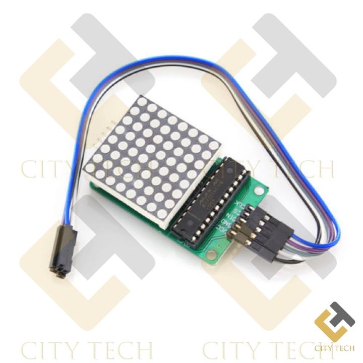 MAX7219 Dot Matrix Module For Arduino Microcontroller 8×8 Dot Display ...