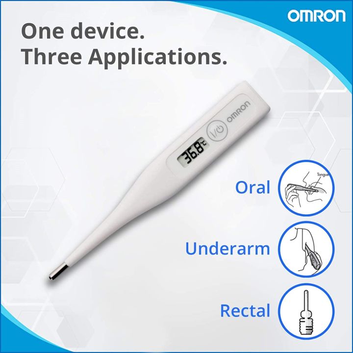 Omron MC-246 Digital Thermometer With Quick Measurement Of Oral ...