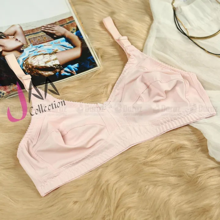 JAA Collection Skin Comfortable Non Paded Non Weired Demi Cup T-shirt ...