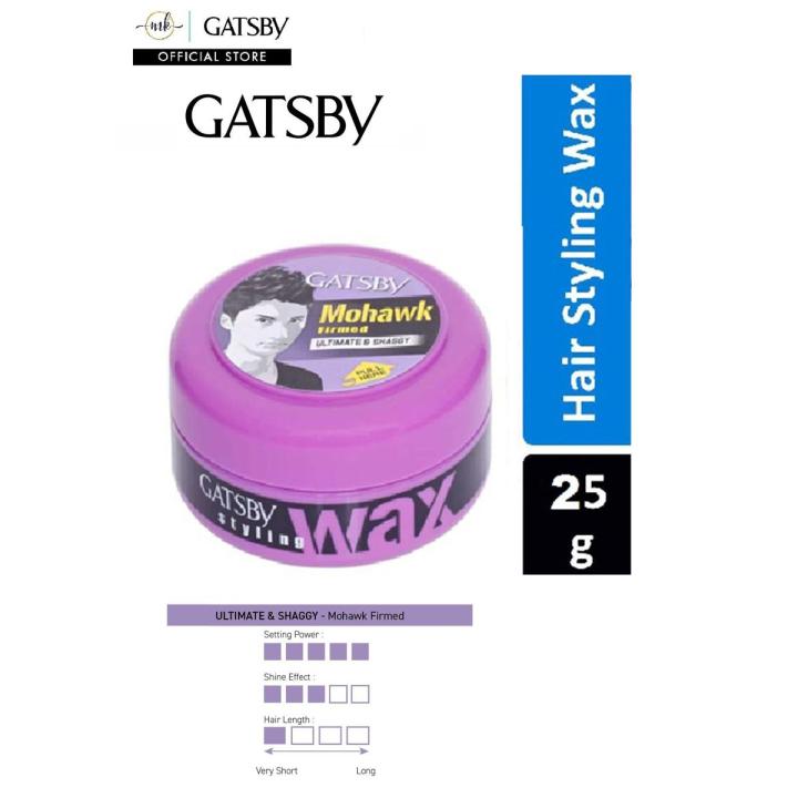 Gatsby Styling Wax Mohawk Firmed - Ultimate & Shaggy 25G | Daraz.com.bd