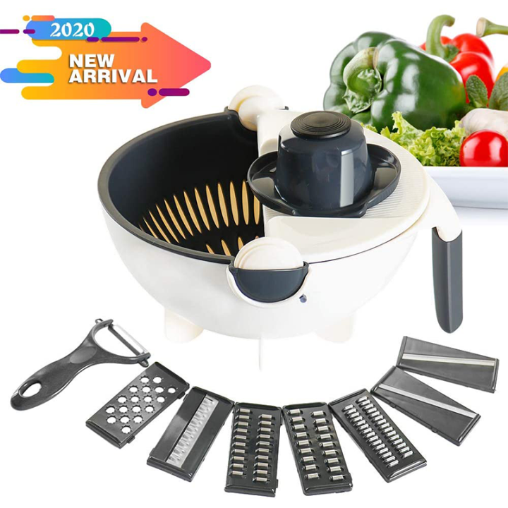 Multi functional Vegetable Cutter with Drain Basket Multi function ...