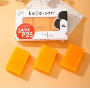 Kojie.san Skin Lightening Soap Classic (3 Bars x 65g) Dermatologically ...
