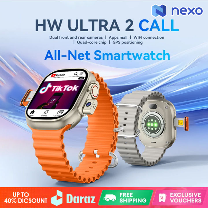 HW Ultra 2 Call 5G Android Smart Watch 2.02 inch Display Ram 16GB RAM+ ...