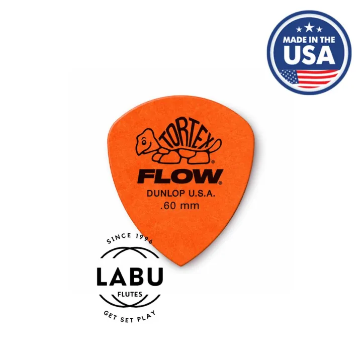 Dunlop Tortex Flow Guitar Picks - .60 mm Orange - 1Pcs | Daraz.com.bd