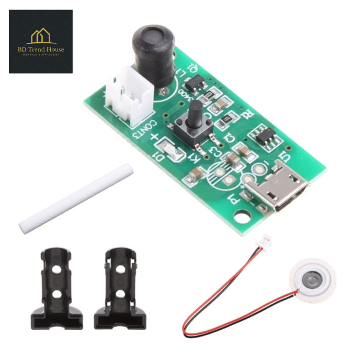 Ultrasonic Mist Maker Atomizing Fogger Humidifier Module D20mm Mist ...