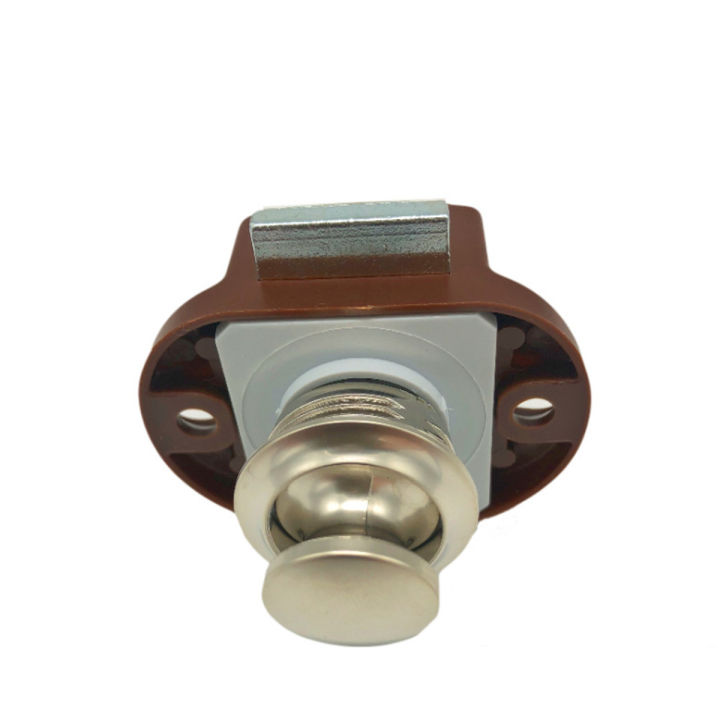 Push Button Catch Lock Drawer Cupboard Door Camper Car Cabinet Latch ...