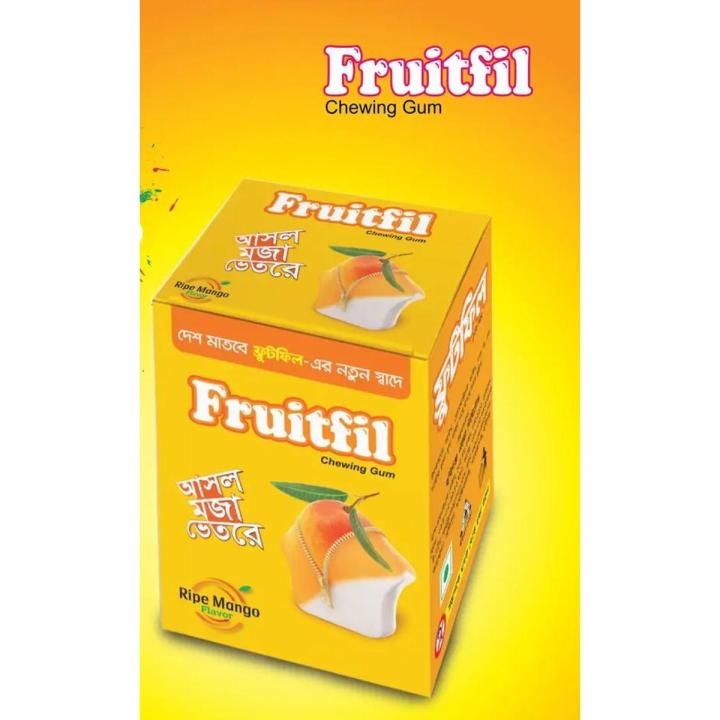 Fruitfil Ripe Mango Flavor ৭৫ pcs box | Daraz.com.bd