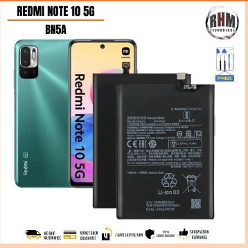 for Xiaomi Redmi Note 10 5G (Battery model: BN5A 5000mAh) Original ...