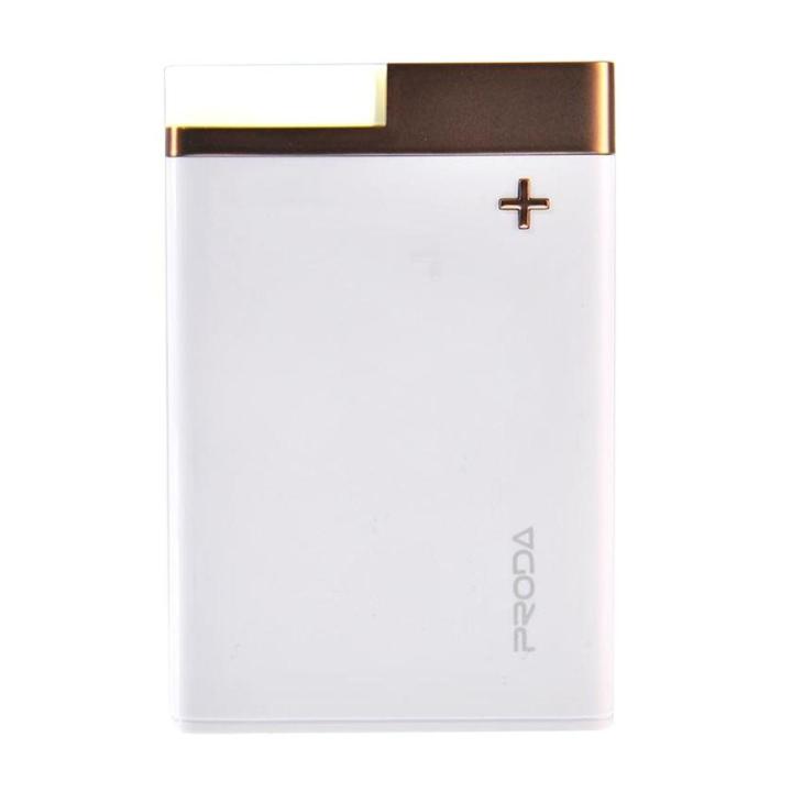 PPL-20 Proda Stylish Slim Design Power Bank 12000mAh - White | Daraz.com.bd
