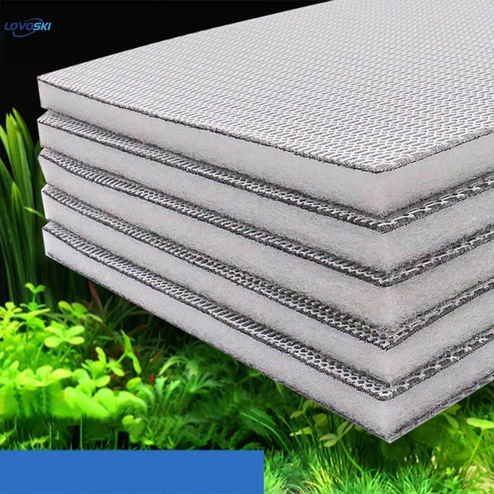 Aquarium Filter Media 8 Layer Fish Tank Multilayer Filter Floss ...