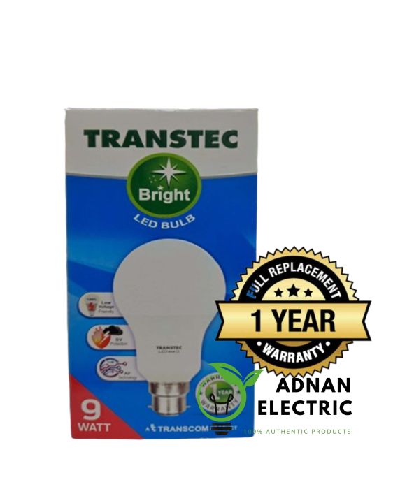 Transtec 9w Led Bulb | Daraz.com.bd