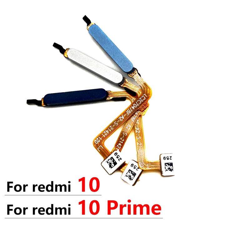 Fingerprint Sensor Flex Cable For Xiaomi Redmi 10 10 Prime 2022 Finger ...
