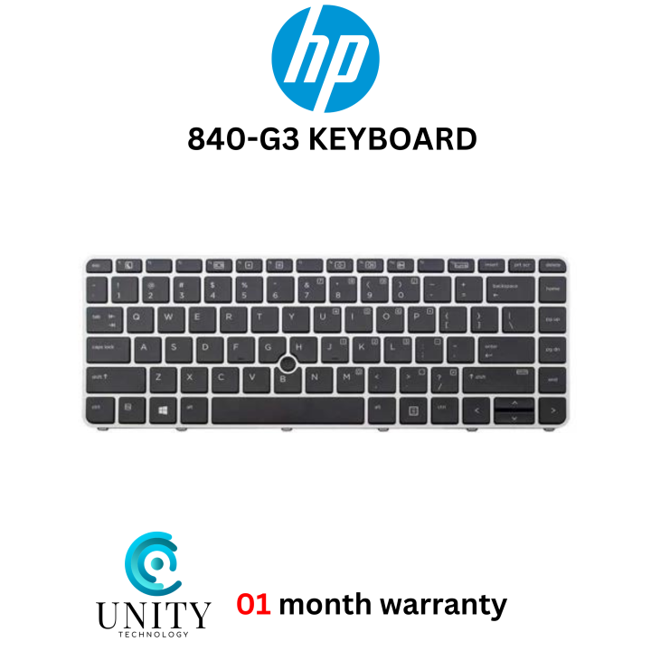HP Elitebook 745 G3 745 G4 840 G3 840 G4 848 G3 Series Laptop KEYBOARD ...
