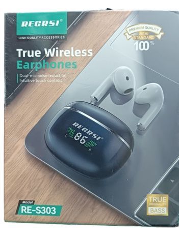 REGRSI RE- S303 Wireless Earbuds (Original) - Compatible For Iphone ...