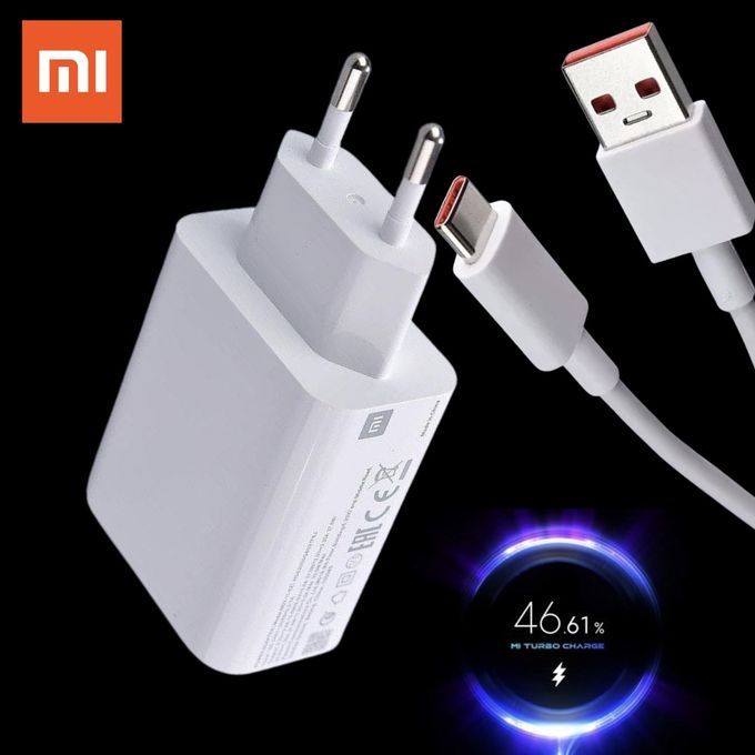 Mi 33Wquick Charge 3.0 Fast Charger Adapter Usb To Type-C For Mi 10 Pro ...