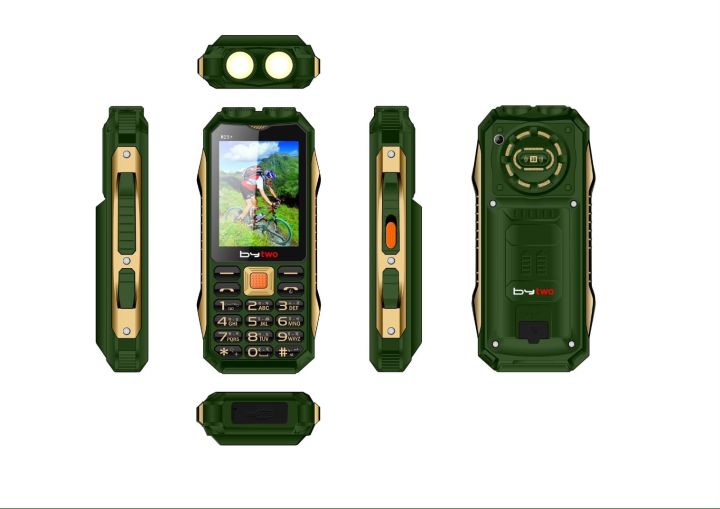 bytwo m25 feature Mobile Phone 5200 mah feture phone big sound with 1 ...