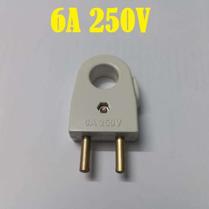 HOLE With Electrical Power Plug AC 250V 6A 2 Pin European Standard EU ...