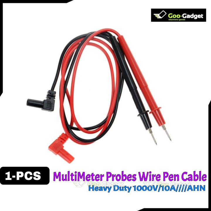 1 Pair 835mm Test Lead Probe | 1000V 10A Needle Tip Wire for Universal ...