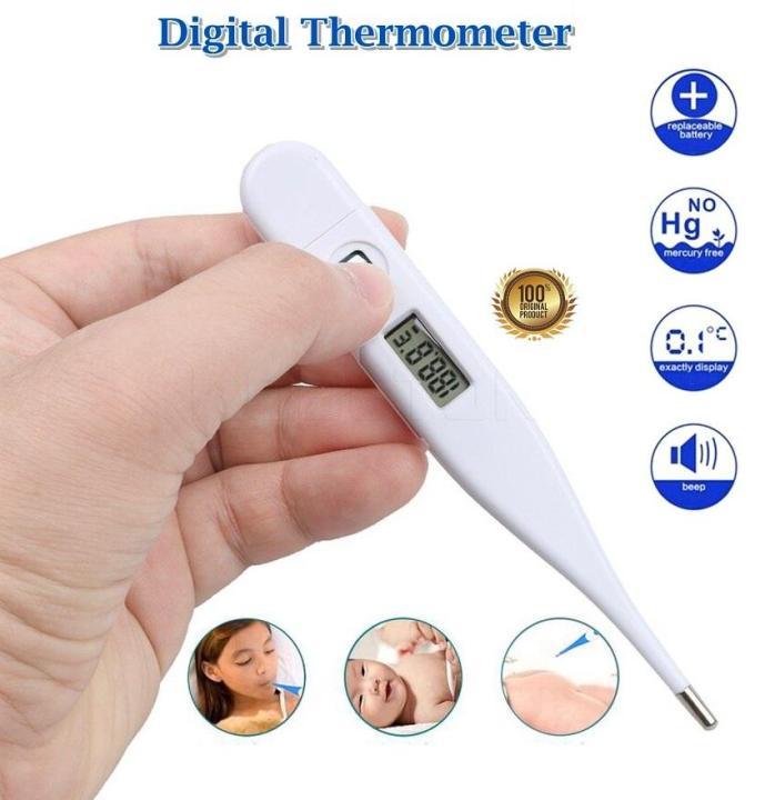 Digital Thermometer, Digital Fever Thermometer, Oral Thermometer ...