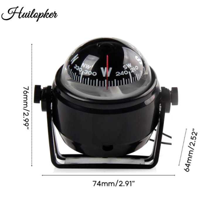 Outdoor Sea Marine Compass With Magnetic Declination Adjustment Multi ...