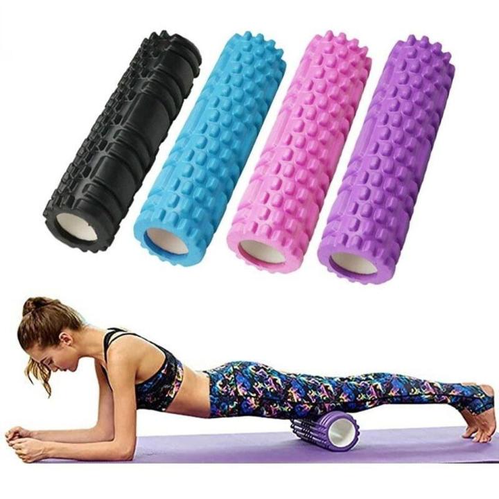 Fitness High Density Foam Roller Exercise Back Muscle Pilates Yoga ...
