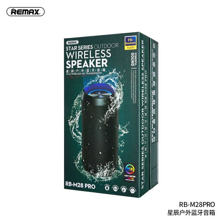 REMAX RB M28 PRO IPX7 GRADE TRUE WATERPROOF BLUETOOTH V5 0 SPEAKER | Daraz.com.bd
