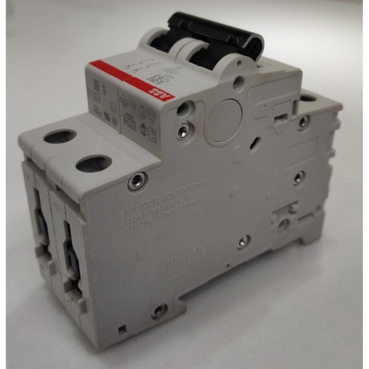 ABB GERMANY 63A 6kA MCB DP 2P Miniature Circuit Breaker Two Pole | Daraz.com.bd